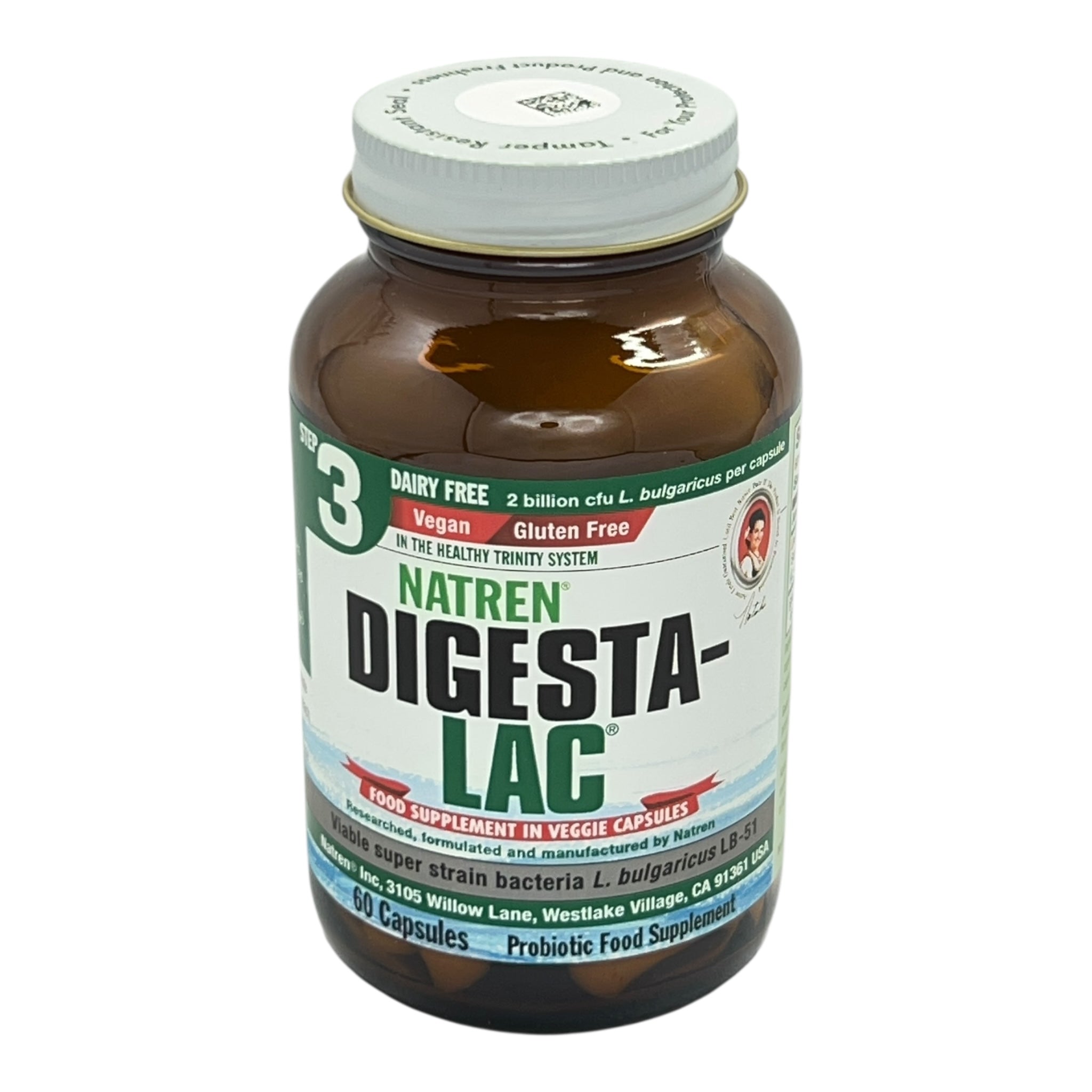 Digesta Lac Dairy Free (60 Capsules) – Natren EU